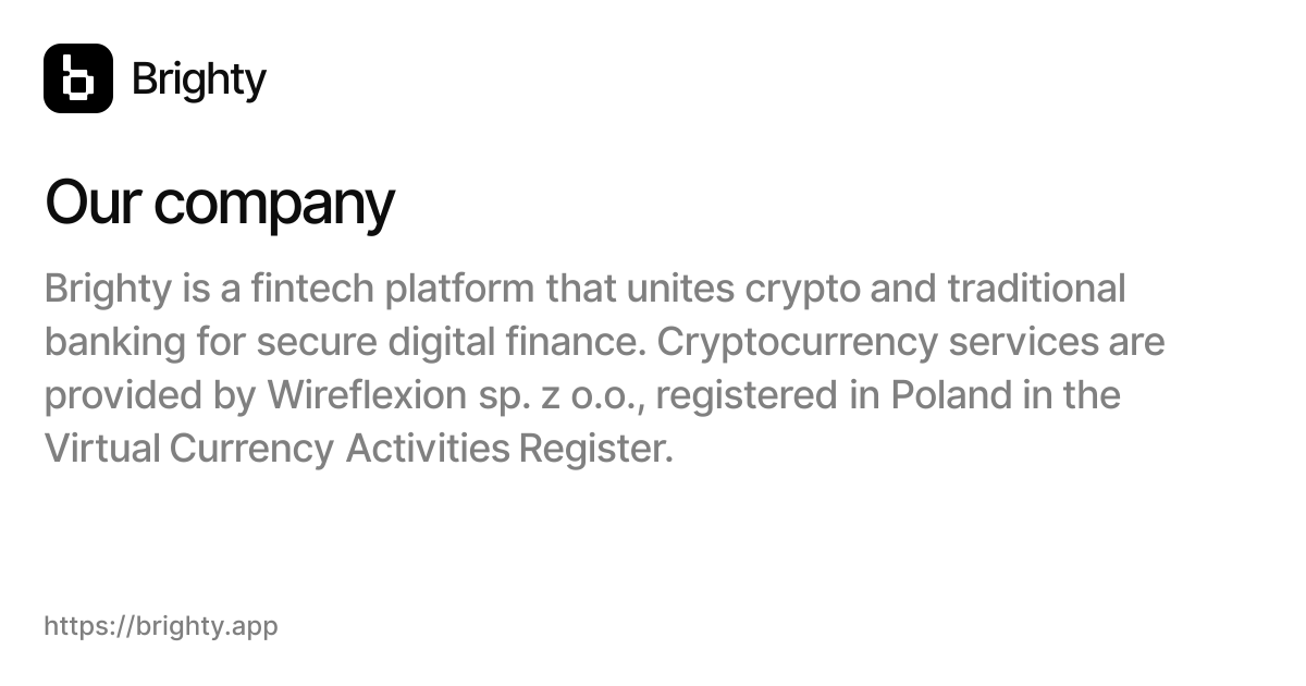 Our company | Brighty App